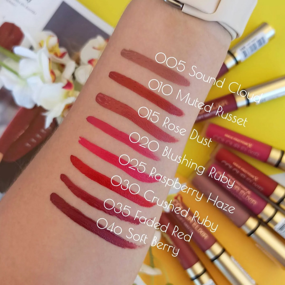 Max Factor Colour Elixir Soft Matte Lipstick - 015 Rose Dust