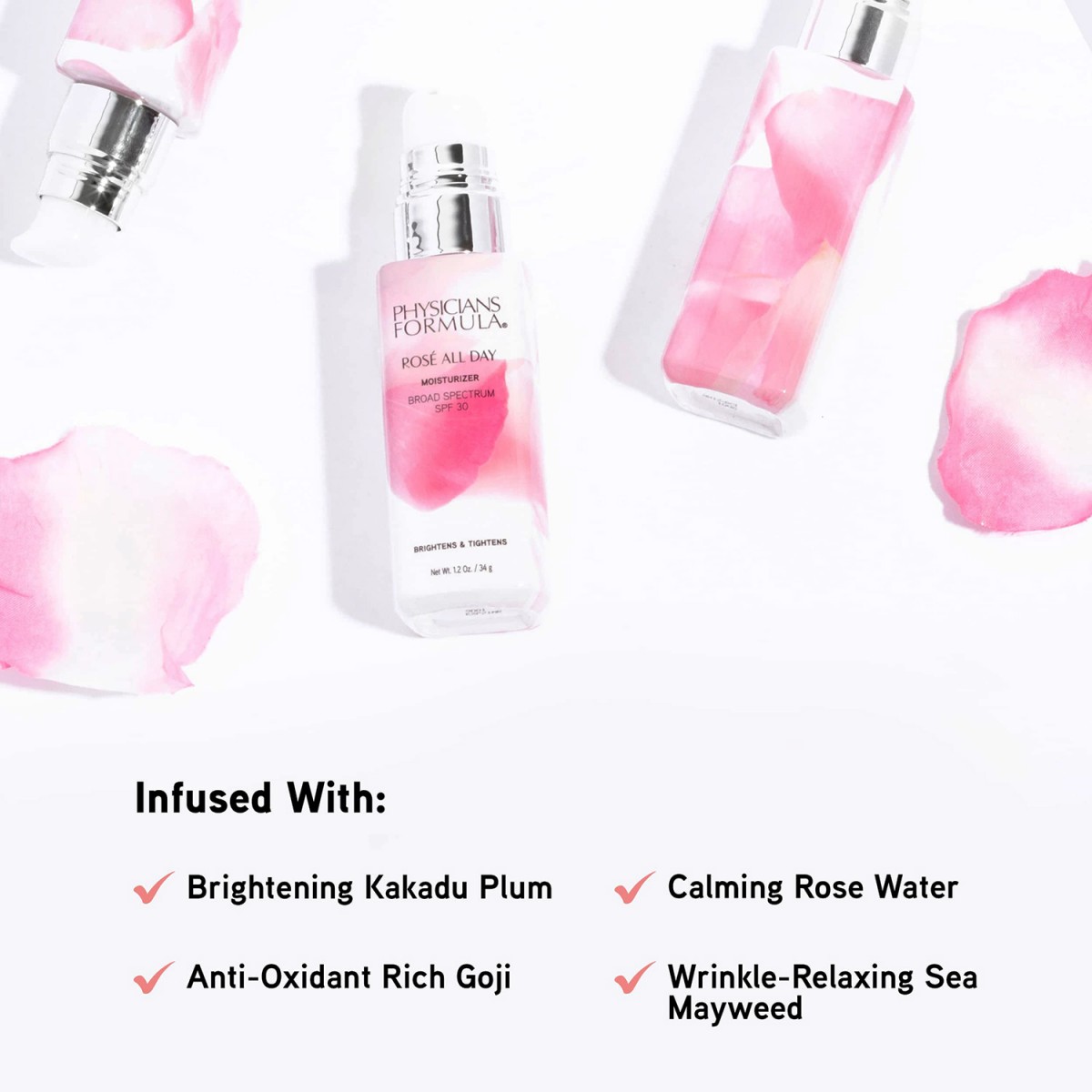 Physicians Formula Rose All Day Moisturizer Day Cream