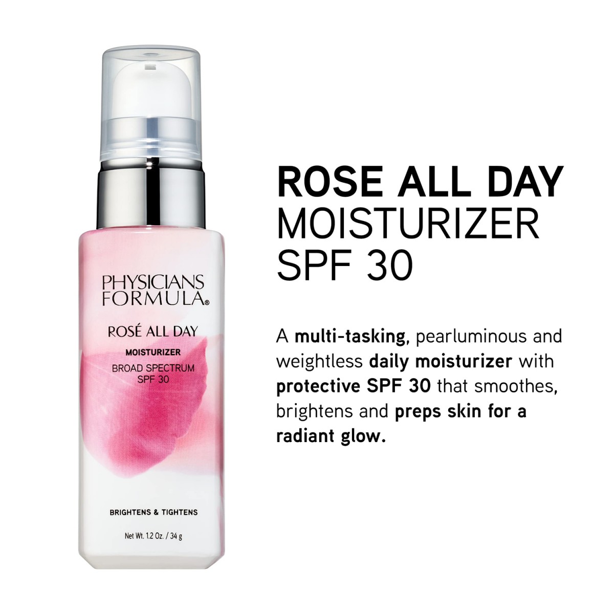 Physicians Formula Rose All Day Moisturizer Day Cream